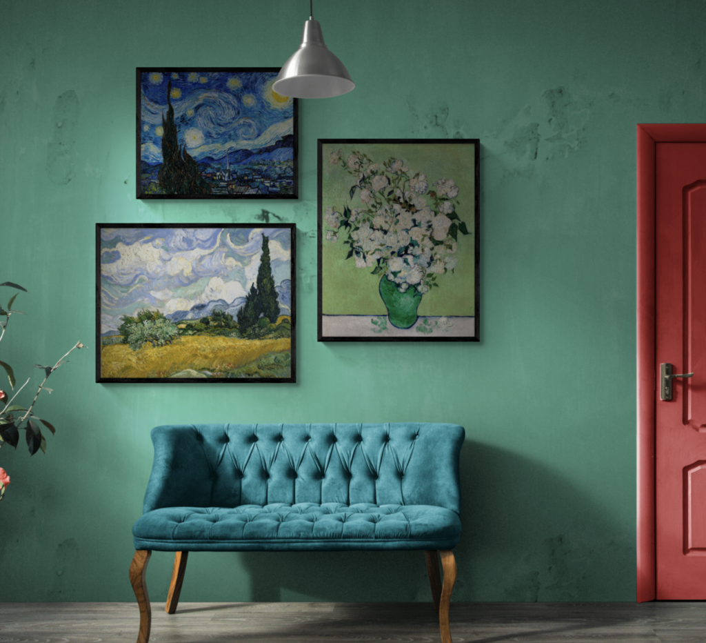 Vincent Van Goah- Roses (1890) - DoseArt