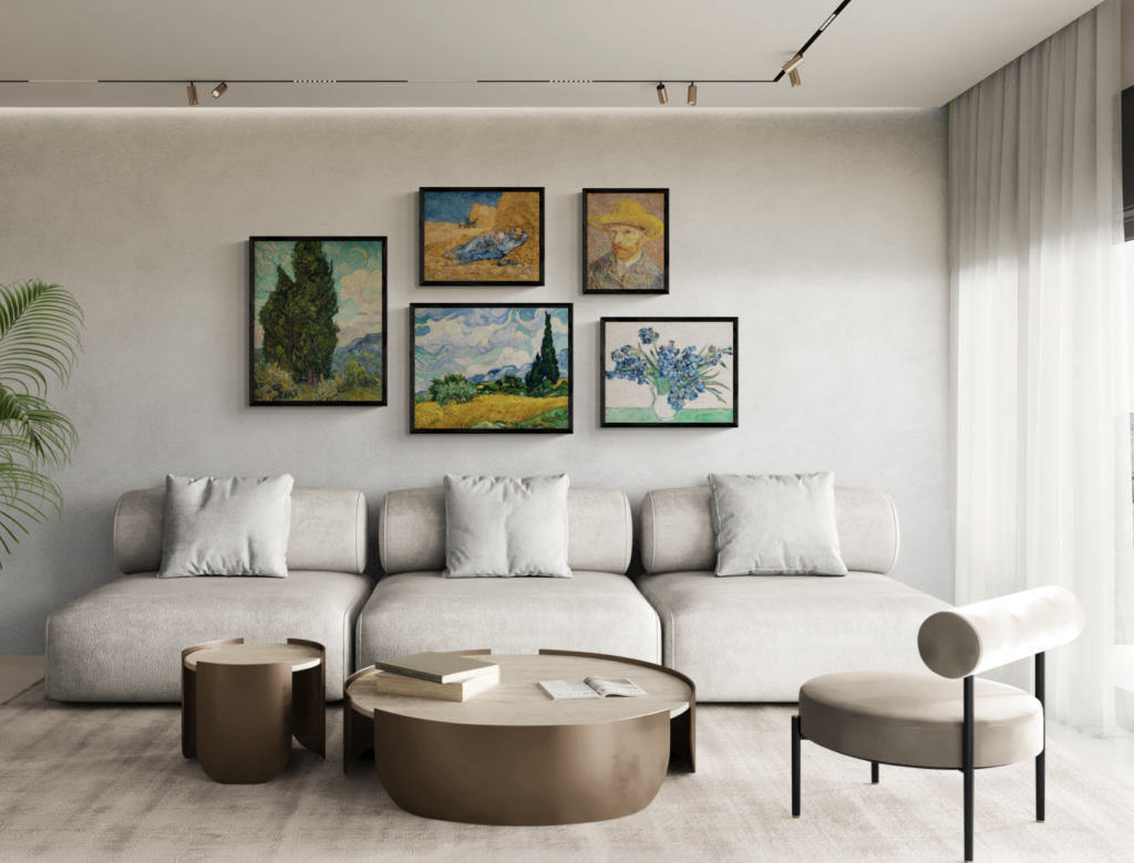 Vincent Van Goah- Cypresses - DoseArt