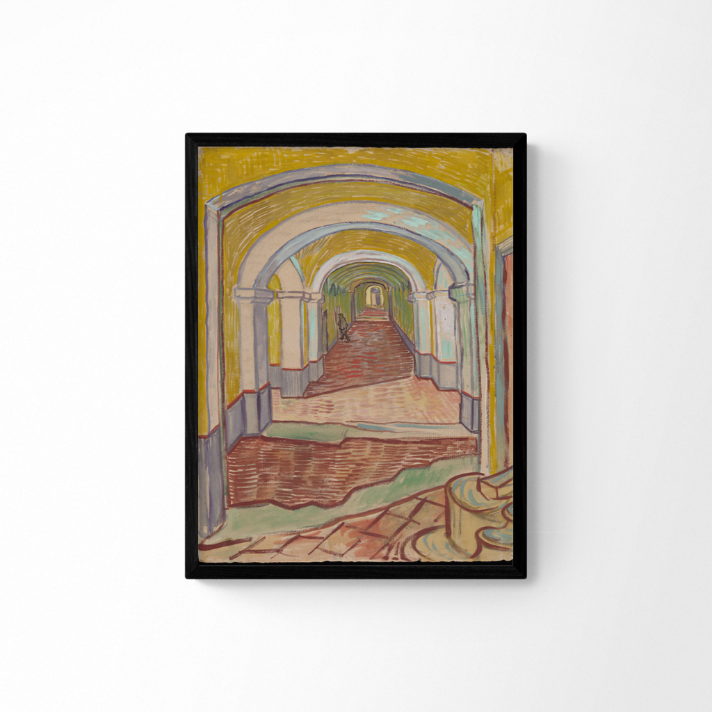 Vincent Van Goah- Corridor in the Asylum - DoseArt