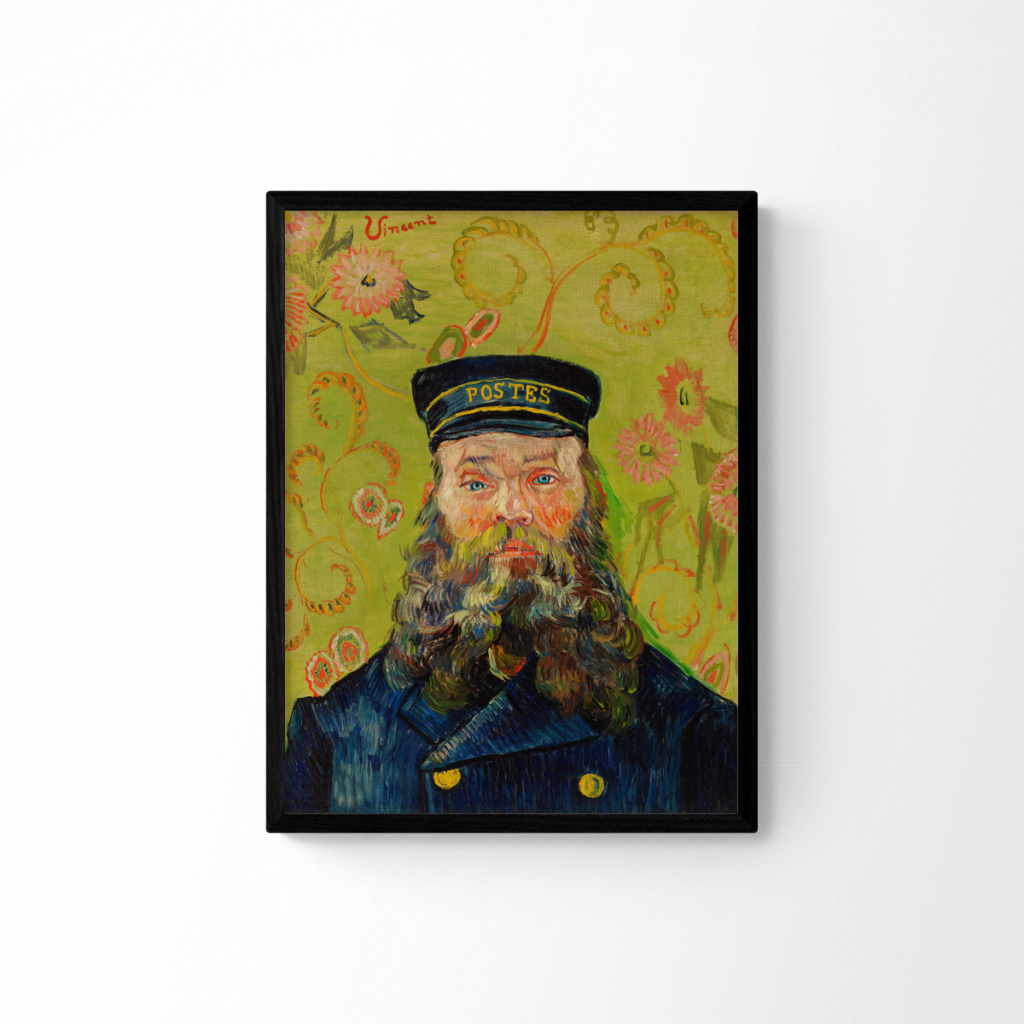 Vincent Van Gogh- The Postman(Joseph Roulin) (1888) - DoseArt