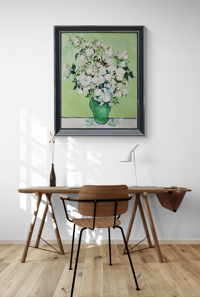 Vincent Van Goah- Roses (1890) C04 - DoseArt