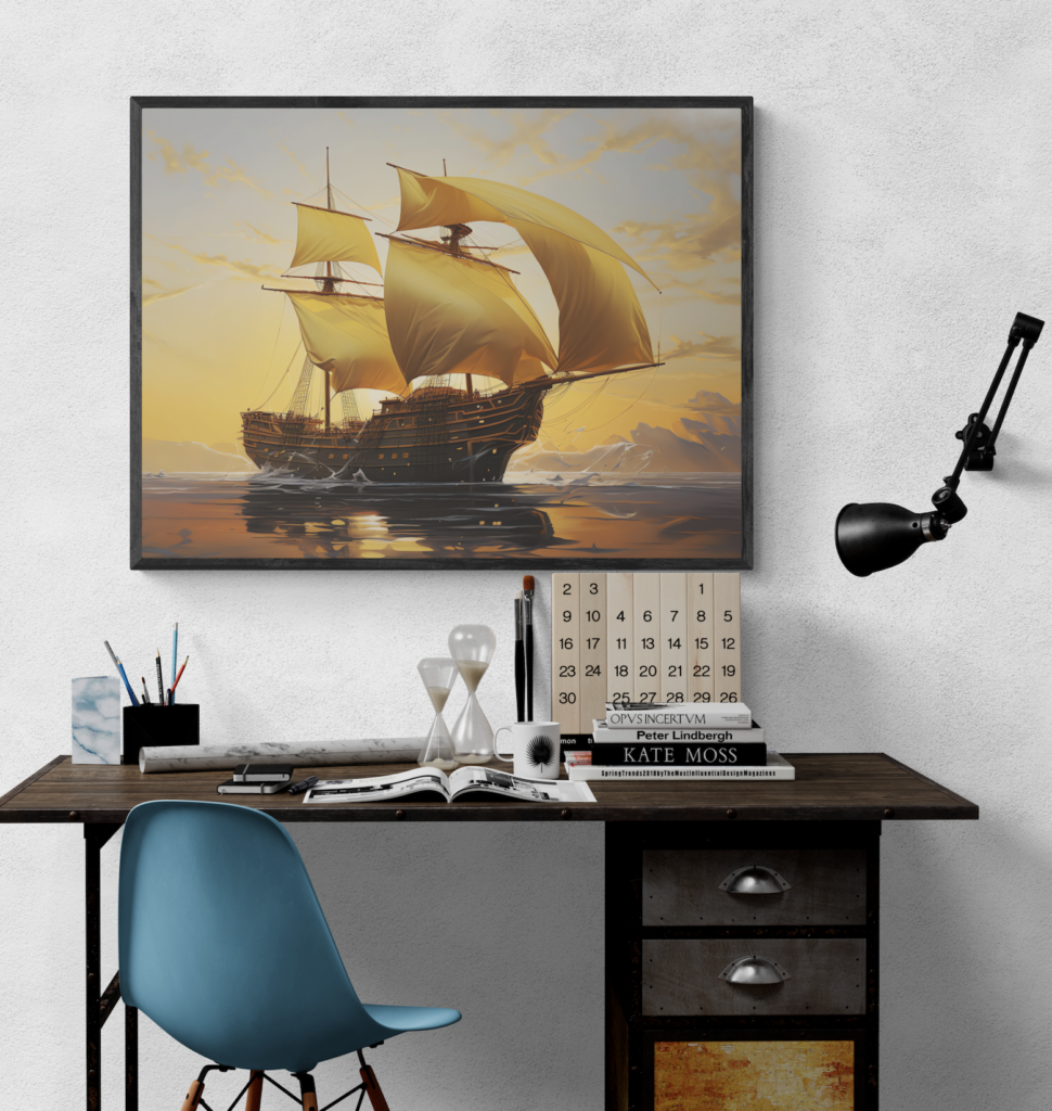 The grand sailboar - DoseArt