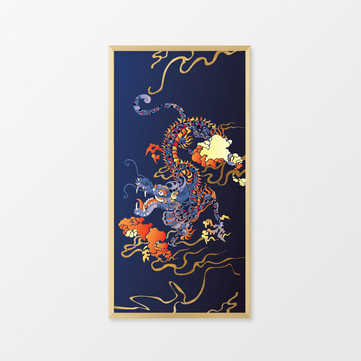 Navy Dragon - DoseArt