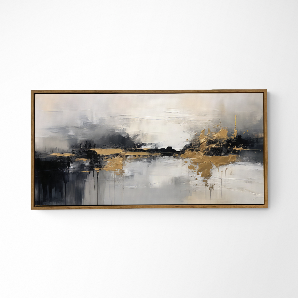 Black and Gold Milky Way - DoseArt